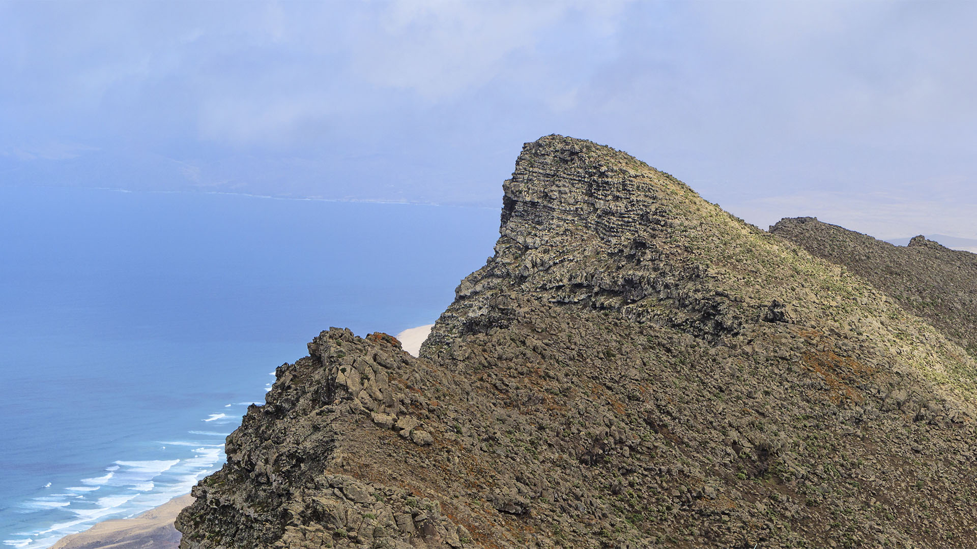 Fuerteventura Besteigung des Pico de la Zarza : Sunny Fuerte